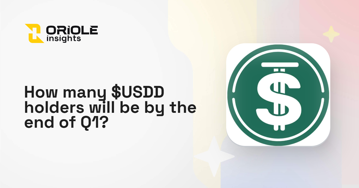 How many $USDD holders will be by the end of Q1? Prediction - What Will ...