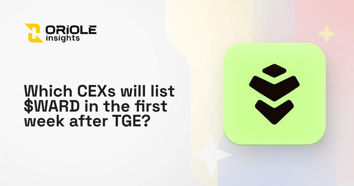 Which CEXs will list $WARD in the first week after TGE? Prediction ...