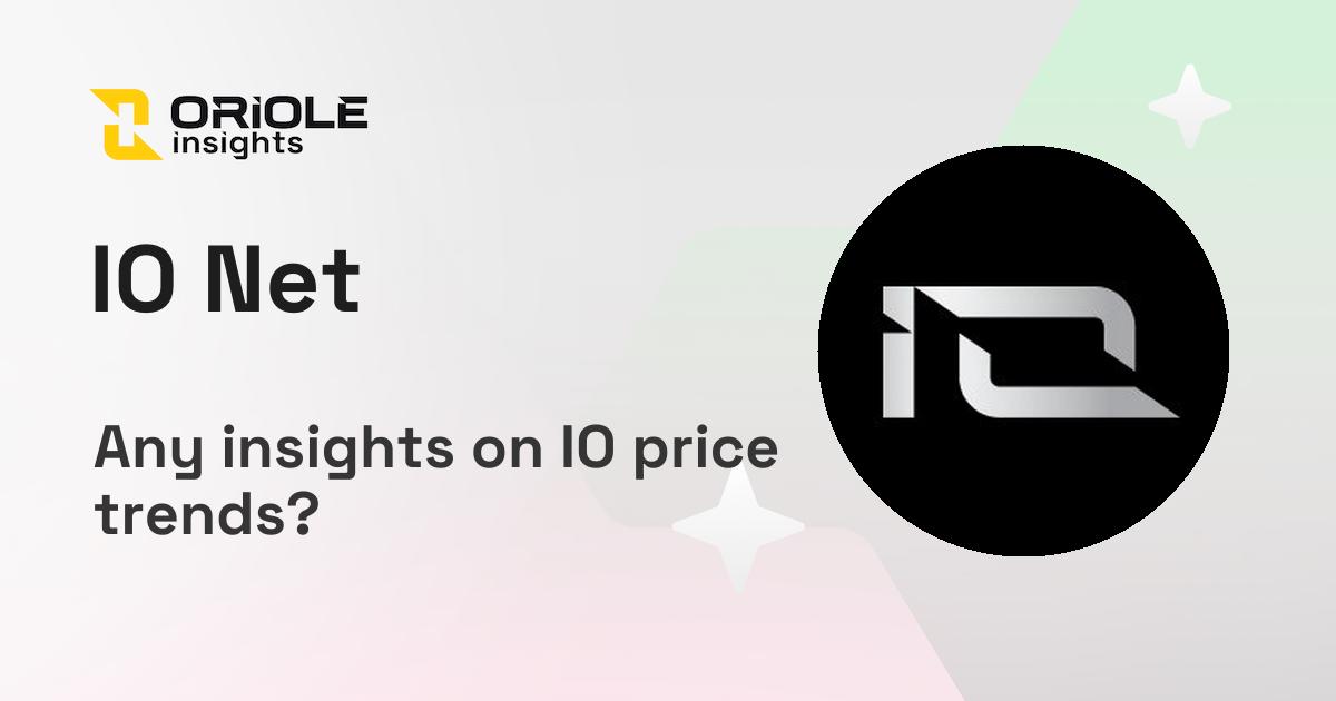 IO Net Price Prediction - IO Forecast | OrioleInsights