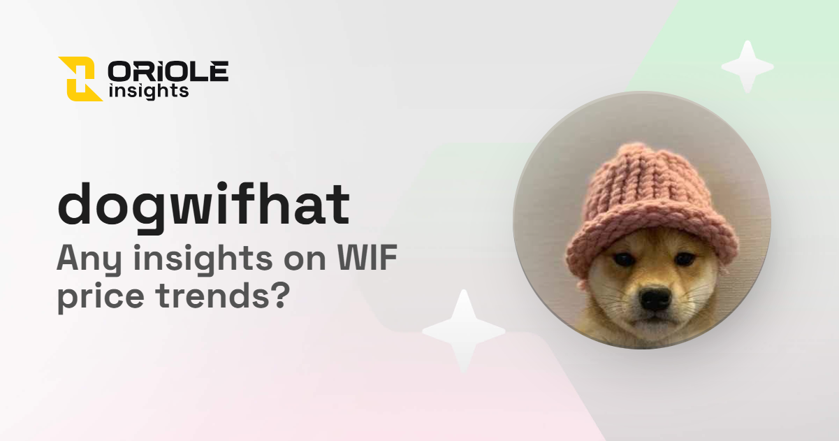 Dogwifhat Crypto Insights: WIF Price Charts & Analysis | OrioleInsights