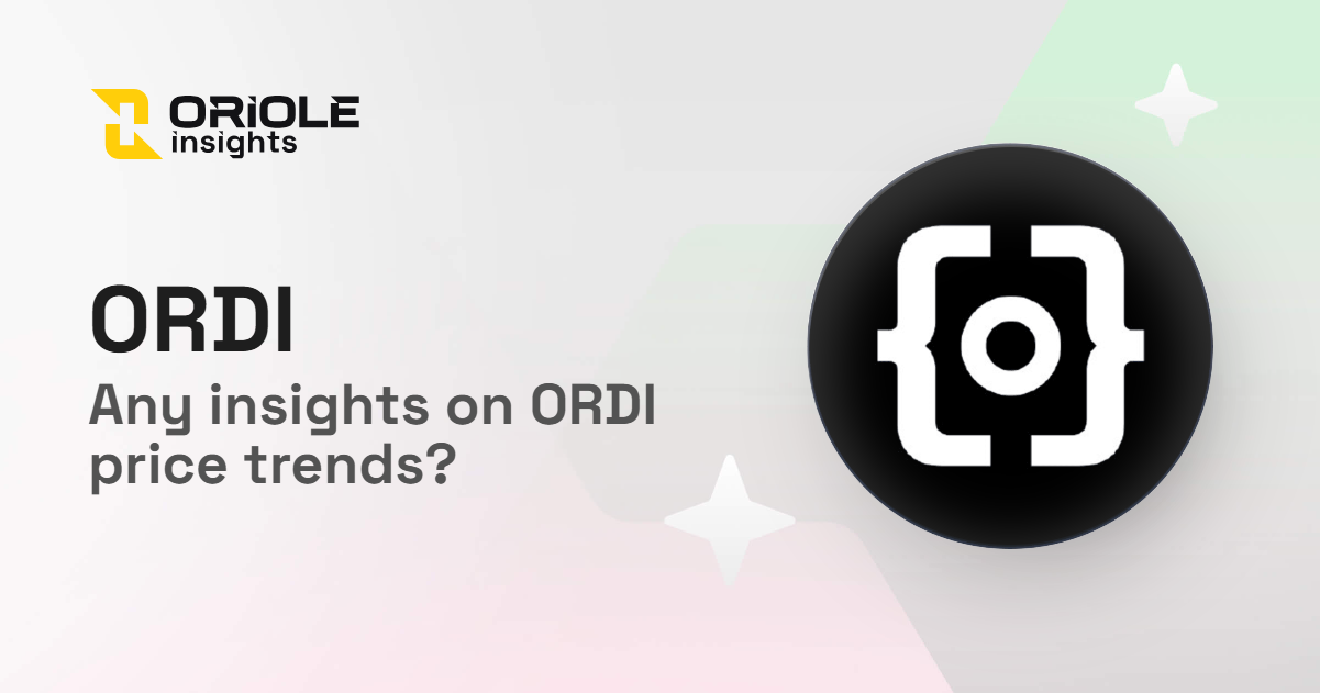 ORDI Price Prediction - ORDI Forecast | OrioleInsights