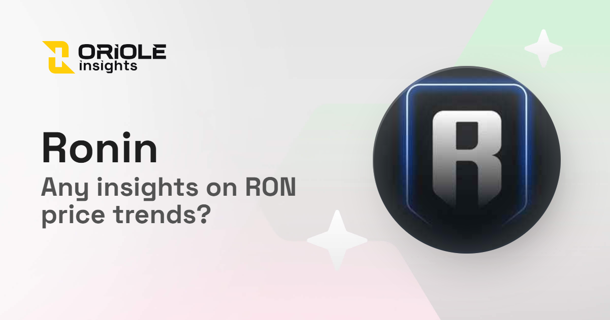 Ronin Price Prediction - RON Forecast | OrioleInsights